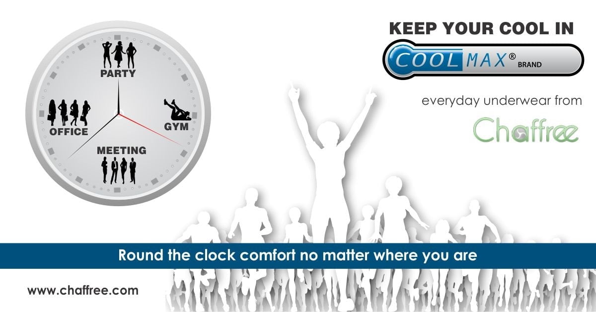 Coolmax everyday underwear » Chaffree Coolmax everyday underwear » Chaffree